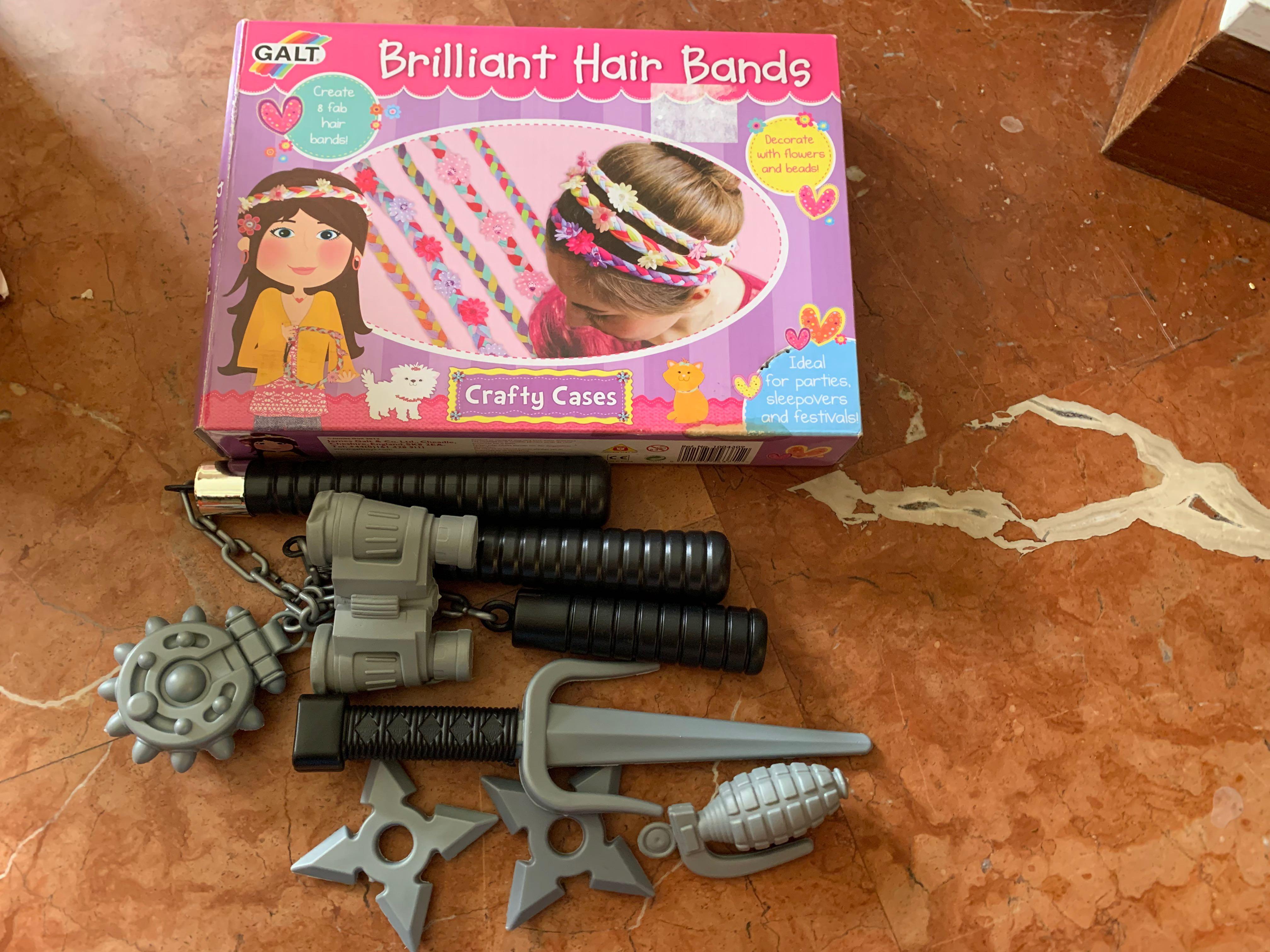 FREE toys ninja/ bands, Hobbies & Toys, Toys & Games on Carousell