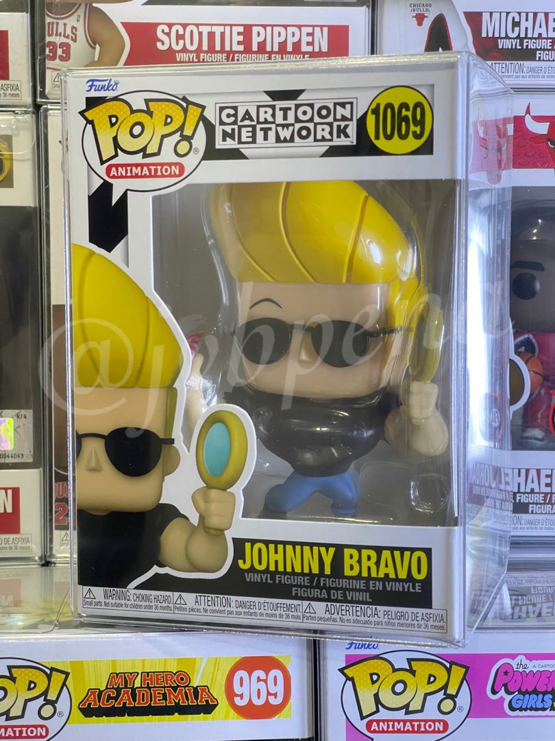 Funko Pop! Johnny Bravo, Hobbies & Toys, Toys & Games on Carousell