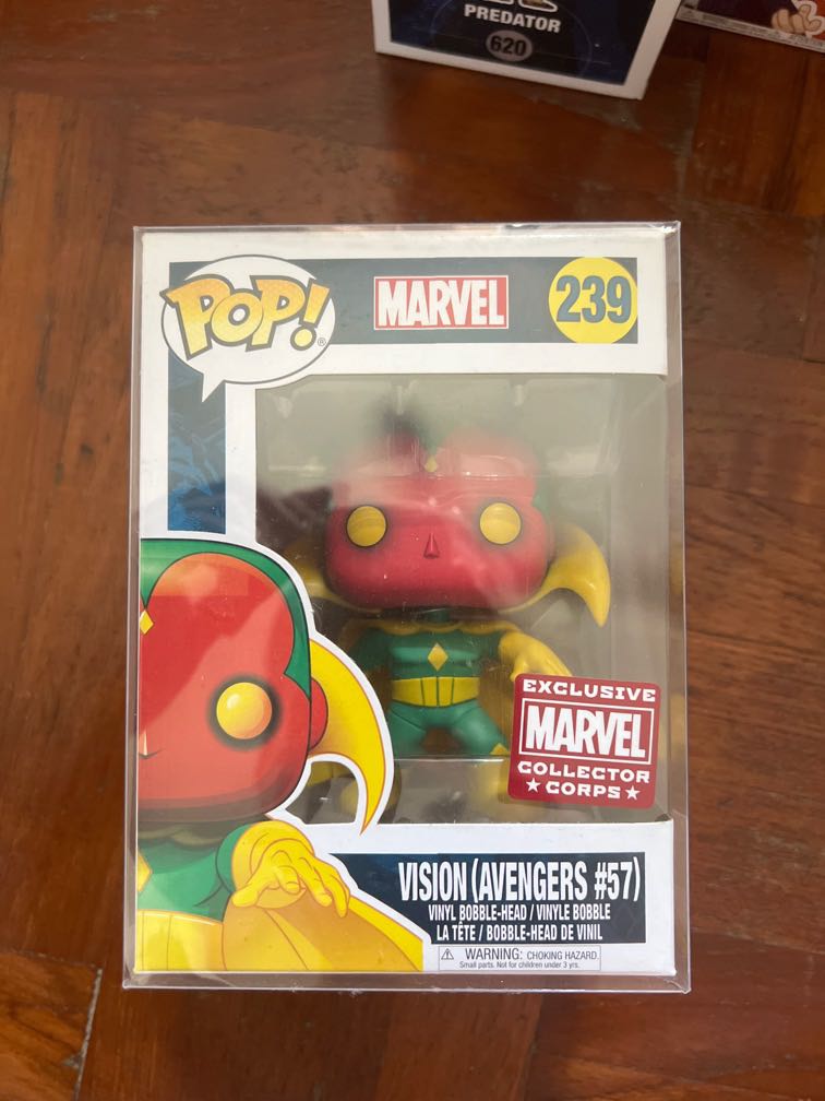 Funko pop Vision mcc, Hobbies & Toys, Toys & Games on Carousell