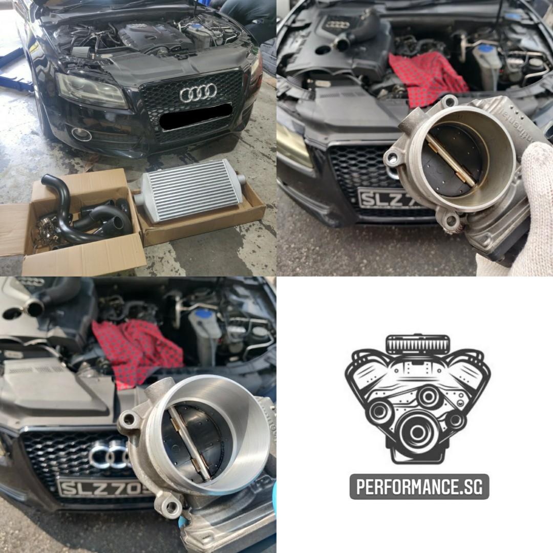 Ge6 throttle body port and polishing ge8 gk5 fd1 fd2 Honda fit civic ...