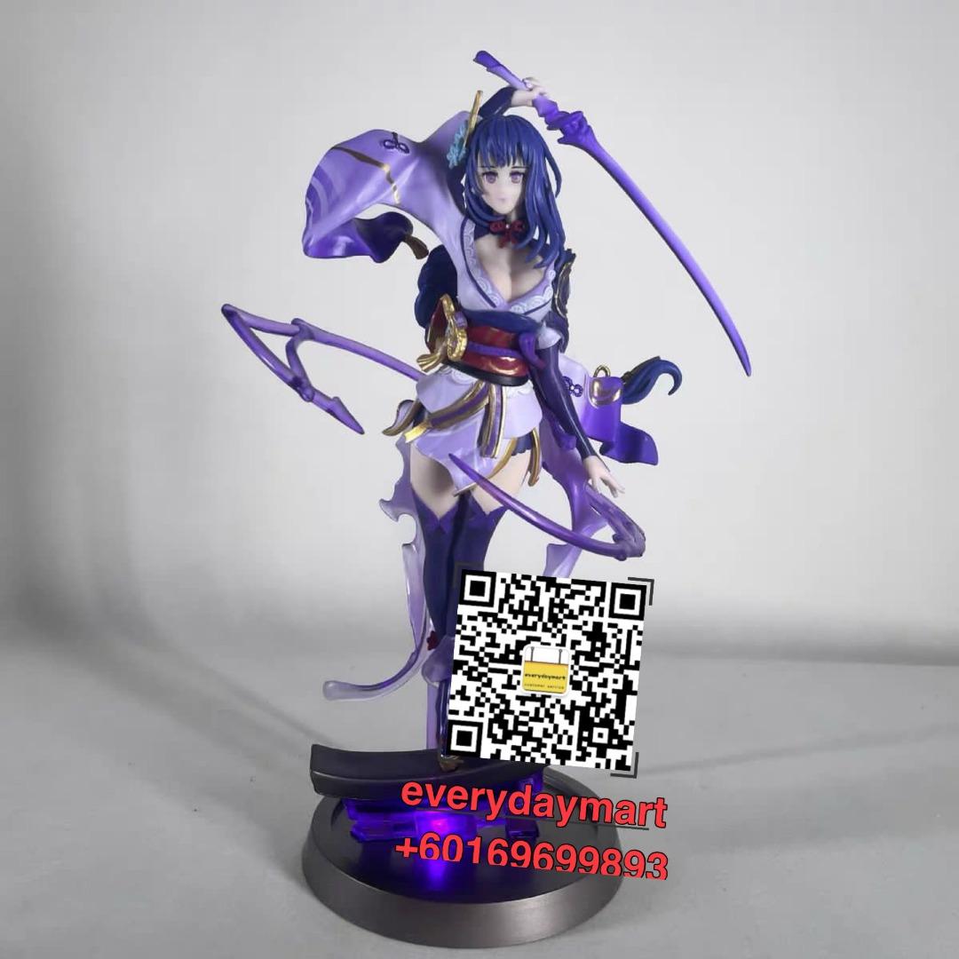 GENSHIN IMPACT💥RAIDEN SHOGUN 25cm💥ACTION FIGURE TOYS STATUES🔥原神雷电将军🔥 ...