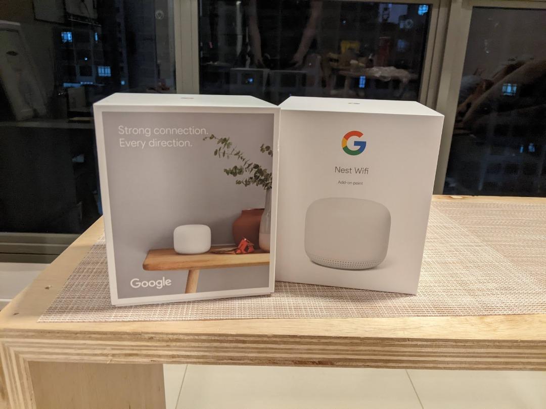 Google Nest Wifi [Router + Extender], TV & Home Appliances, Other Home ...