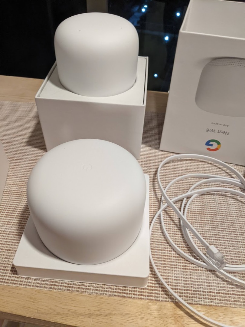 Google Nest Wifi [Router + Extender], TV & Home Appliances, Other Home ...