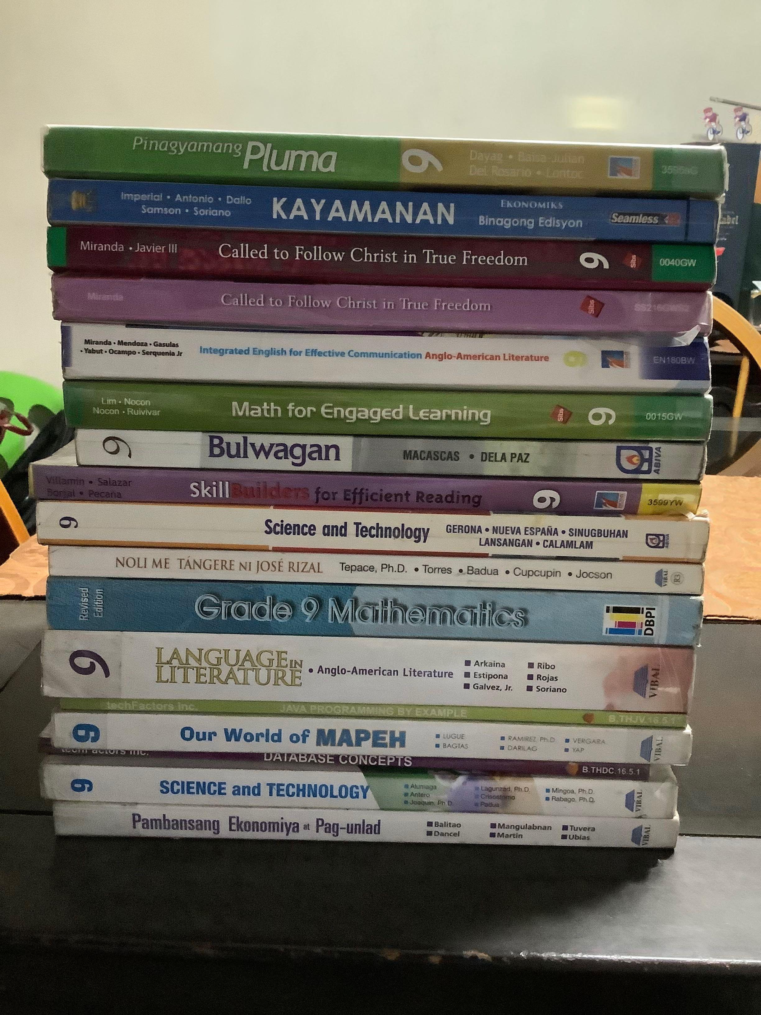 Grade 9 Books, Hobbies & Toys, Books & Magazines, Textbooks on Carousell