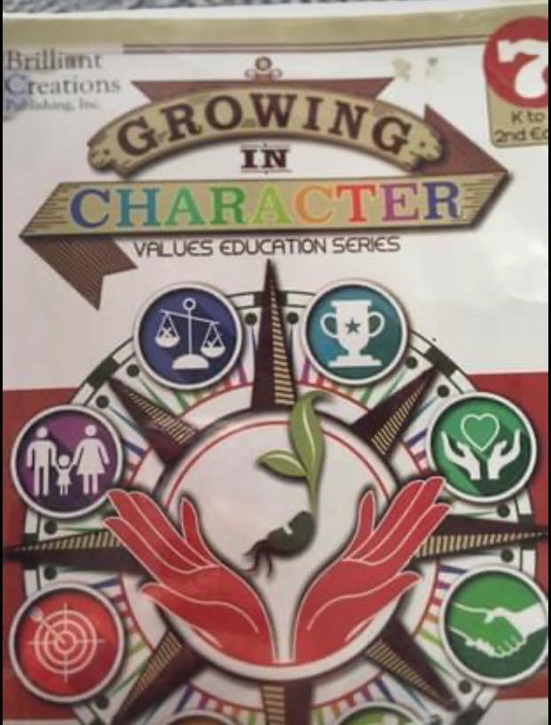 Growing in Character Values Education 7, Hobbies & Toys, Books ...