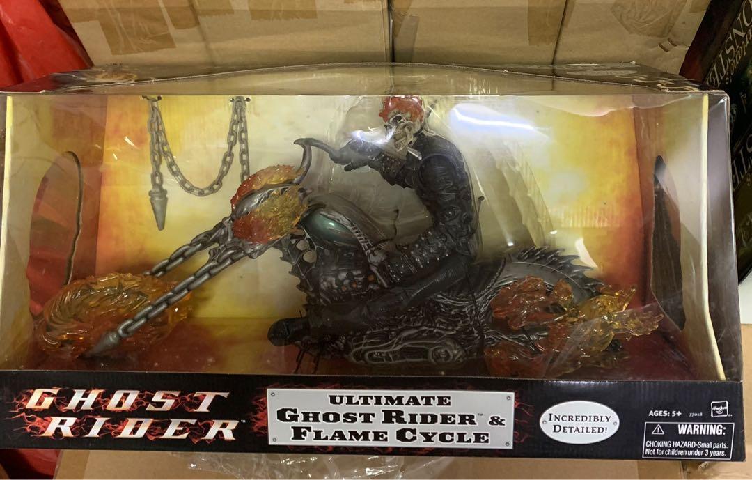 Hasbro Ultimate Ghost Rider and Flame Cycle 12 inch, Hobbies & Toys ...