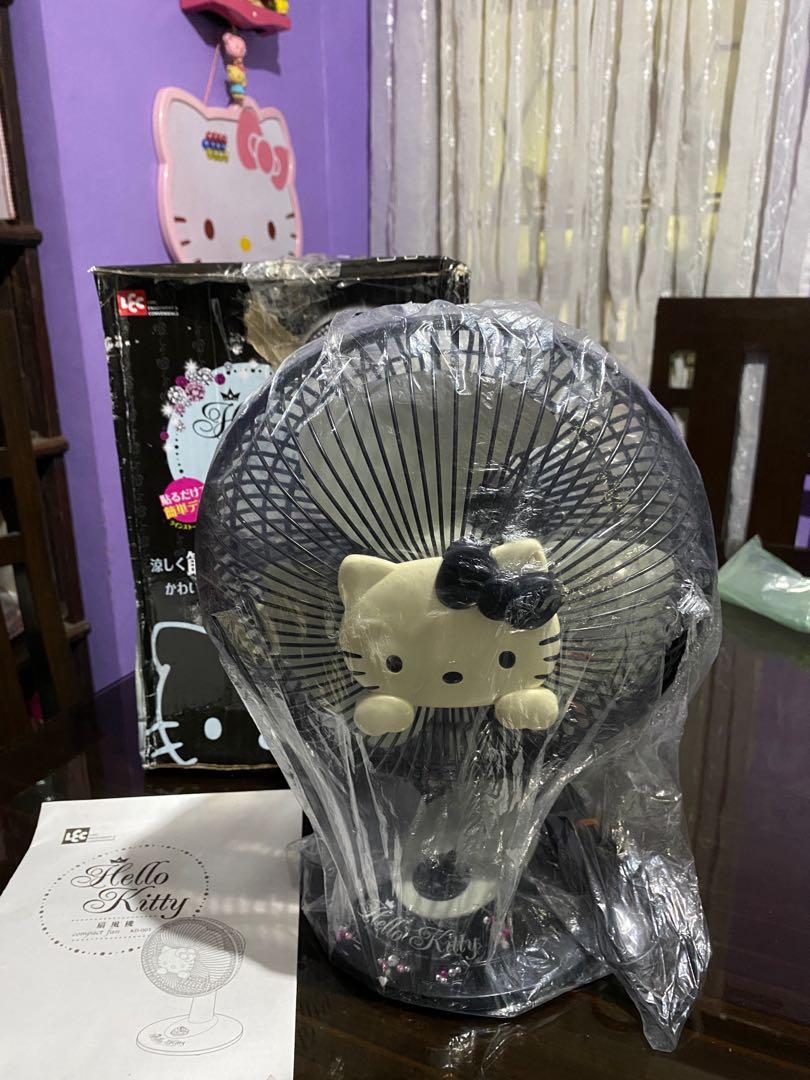 Hello Kitty Electric Fan 110v, TV & Home Appliances, Electrical ...