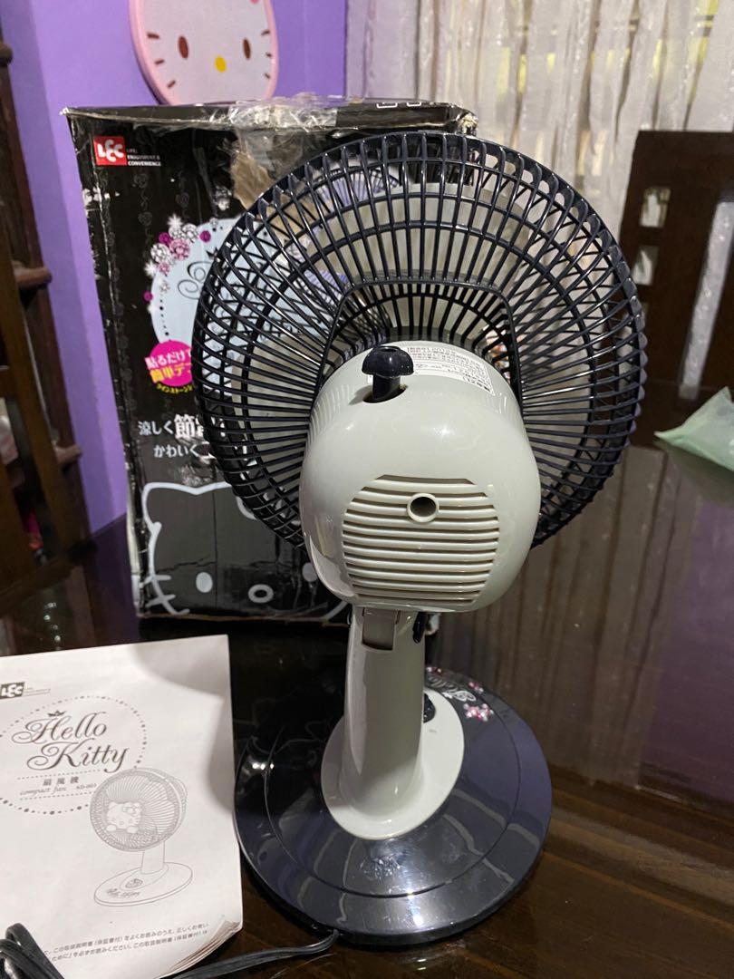 Hello Kitty Electric Fan 110v, TV & Home Appliances, Electrical ...