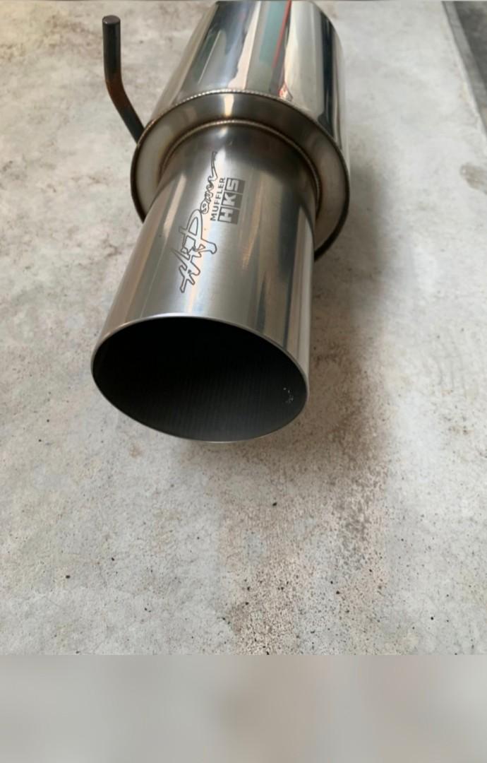 Hks vios ncp93 exhaust pipe (non-lta), Car Accessories, Accessories on ...