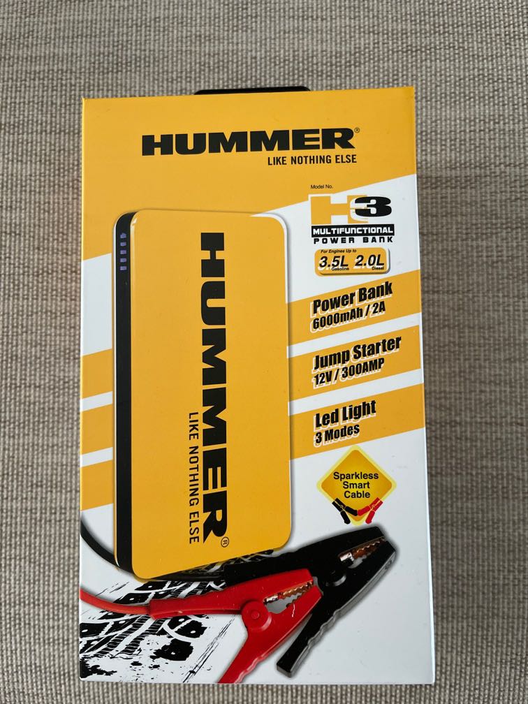 Hummer H3 PowerBank / Jump Starter, Car Accessories, Accessories on ...