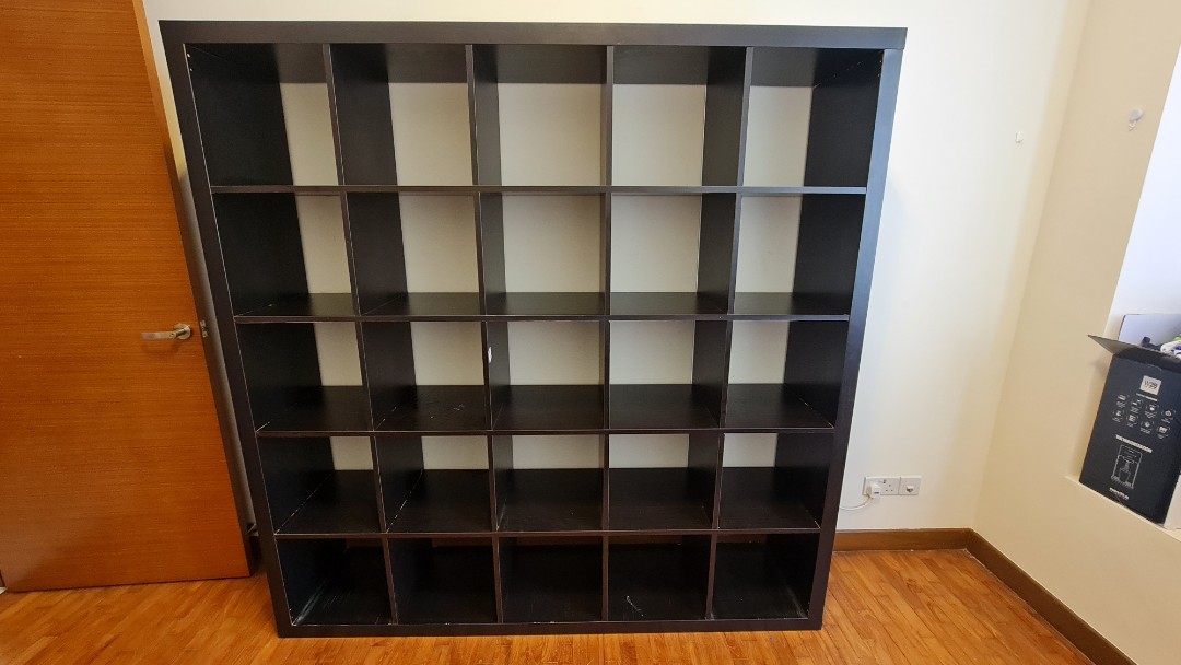 Ikea Kallax 5x5, Furniture & Home Living, Furniture, Shelves, Cabinets ...