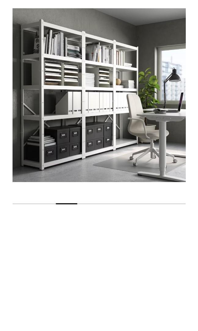 IKEA KVISSLE Letter tray (white) + 5 NOJIG Organisers (plastic/beige ...