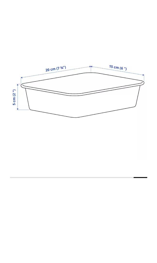 IKEA KVISSLE Letter tray (white) + 5 NOJIG Organisers (plastic/beige ...