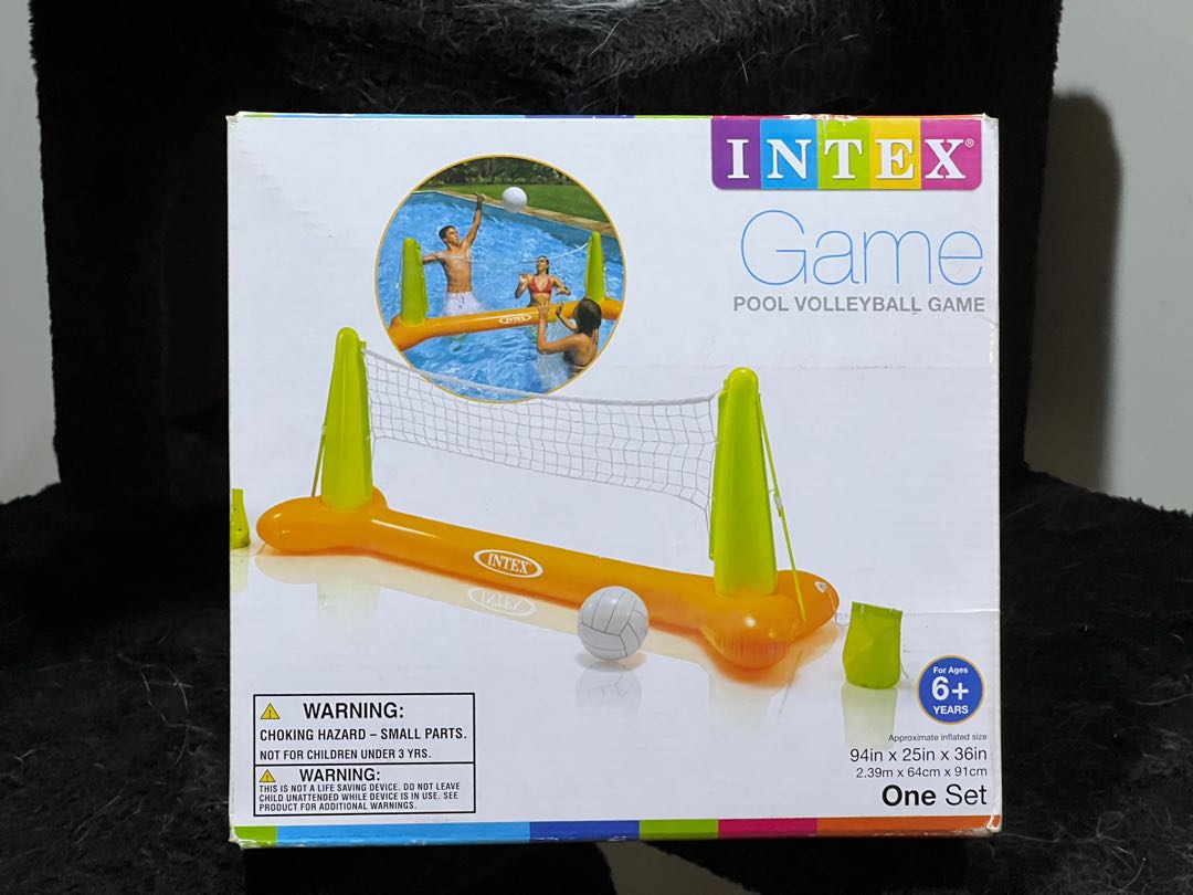 Intex pool volleyball game- New, Babies & Kids, Infant Playtime on ...