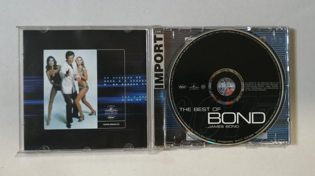 James Bond 007 compilation collection songs soundtracks ost music cd ...