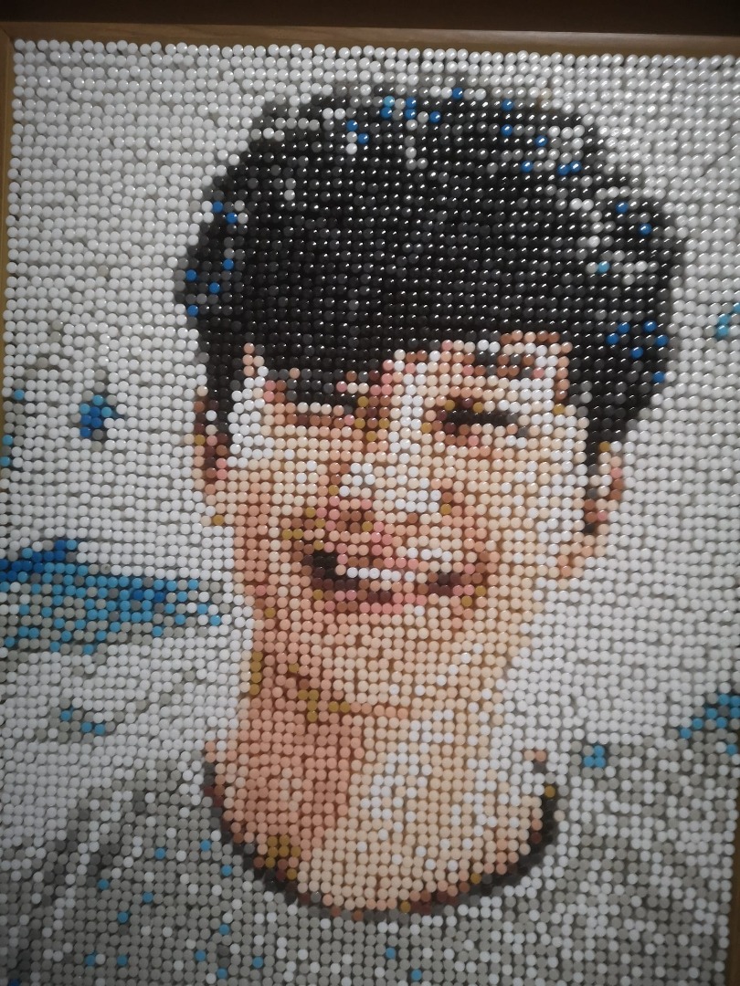 JJ Drawing with pin钉子画, Hobbies & Toys, Memorabilia & Collectibles ...