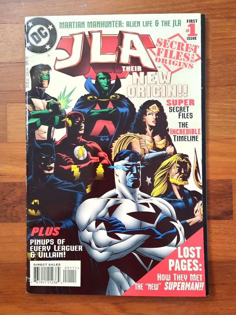 JLA Secret Files and Origins Vol 1 #1 (1997), Hobbies & Toys, Books & Magazines, Comics & Manga ...