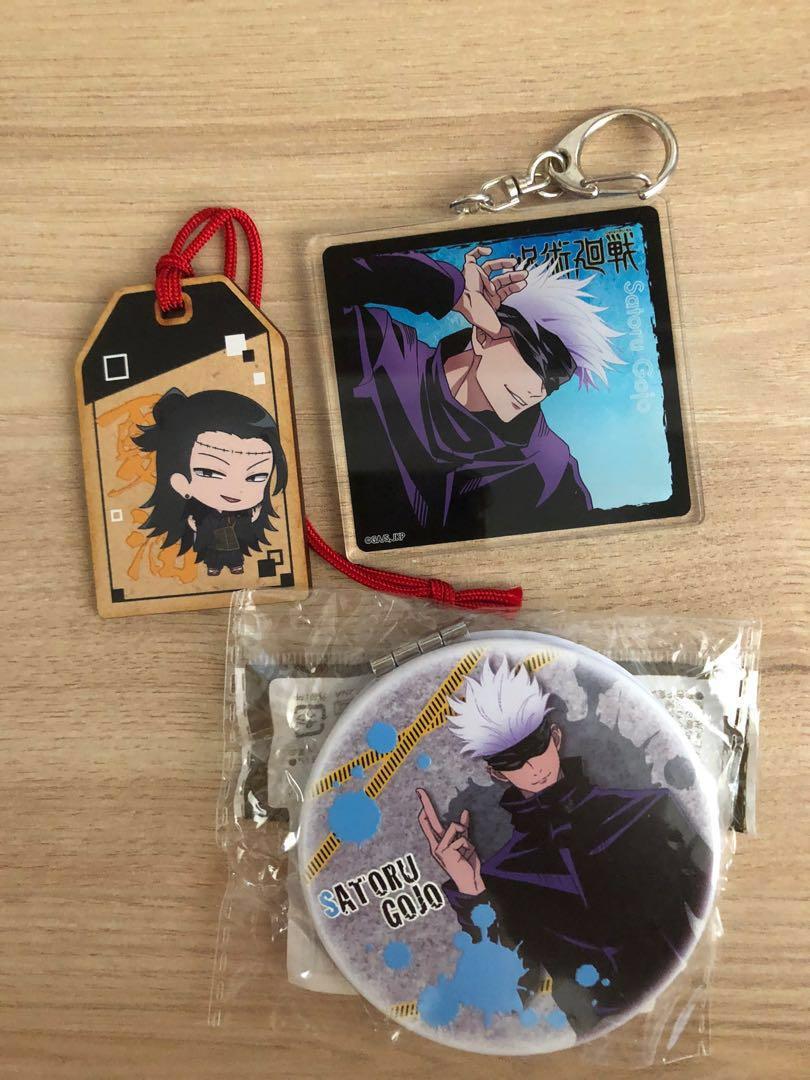 Jujutsu kaisen jjk merch: keychain(acrylic/rubber), strap, mirror ...