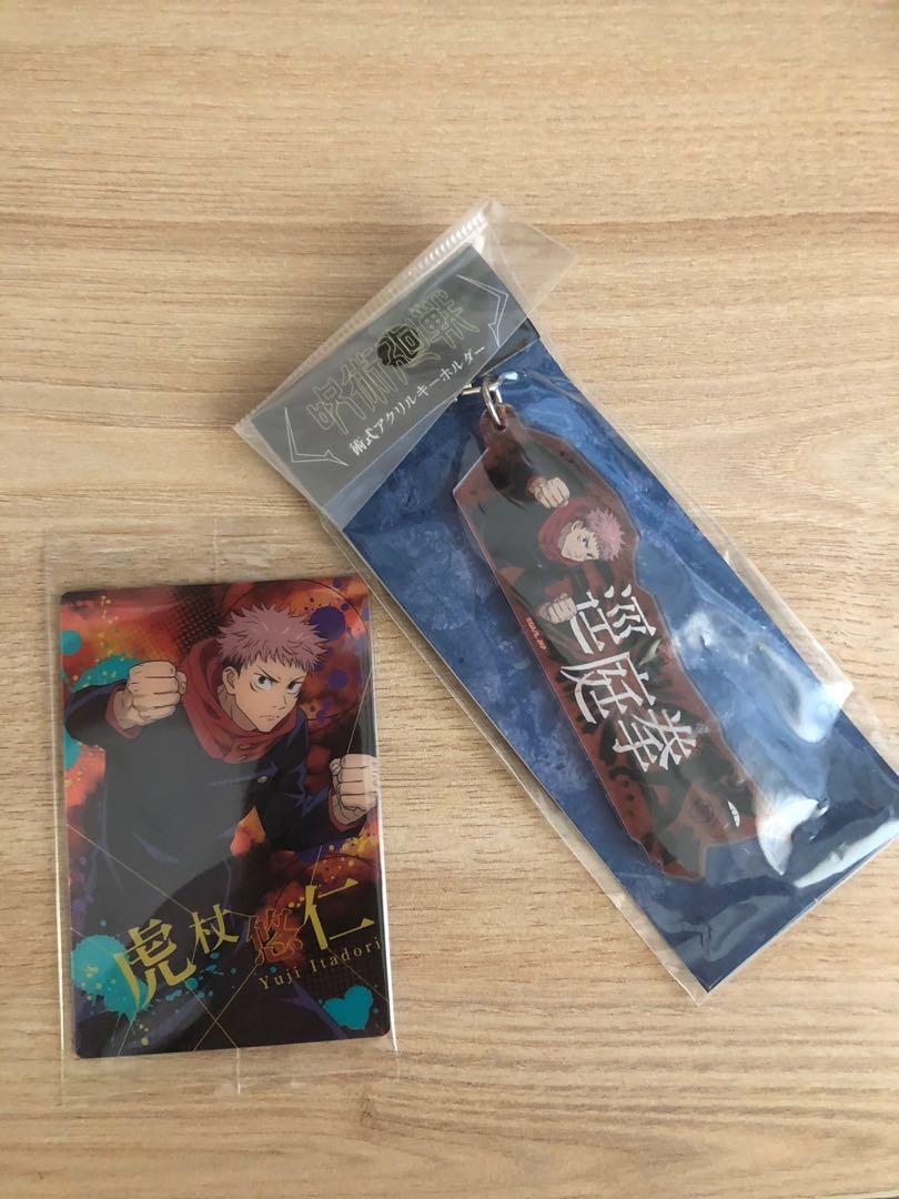 Jujutsu kaisen jjk merch: keychain(acrylic/rubber), strap, mirror ...