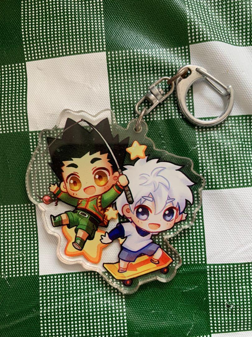 Killua and Gon Keychain - HXH, Hobbies & Toys, Toys & Games on Carousell