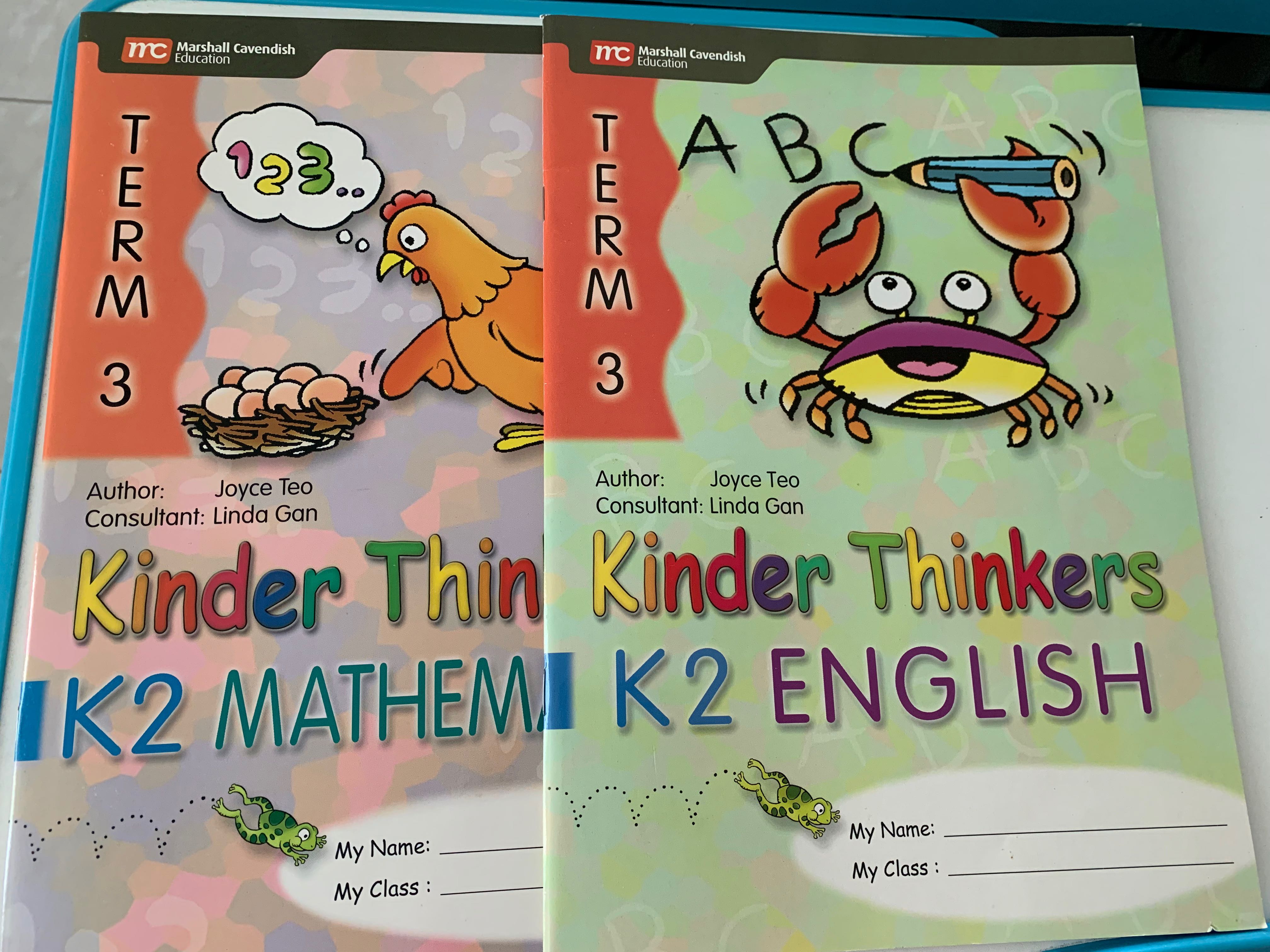 Kinder Thinkers K2 English & Maths - New, Hobbies & Toys, Books ...