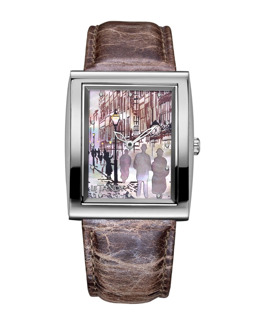 LE TANDY (LE3002VS01 Broomielaw, Glasgow) Swiss Made Leather Strap ...