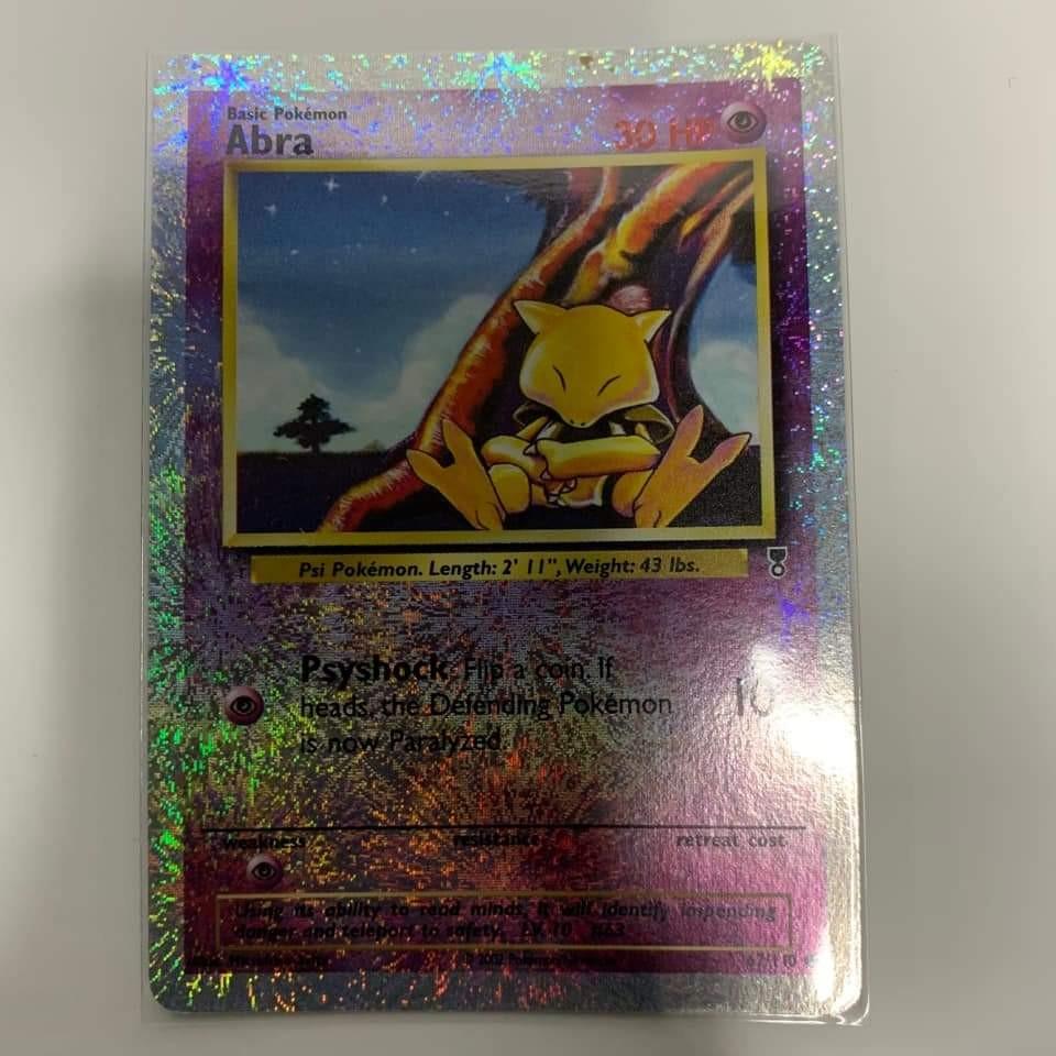 Legendary Collection Reverse Holo Abra rare vintage, Hobbies & Toys ...