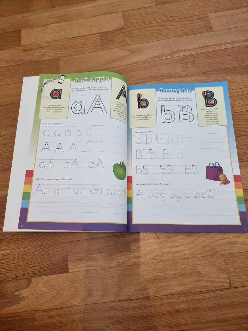Letterland Interactive handwriting practice book, Hobbies & Toys, Books ...
