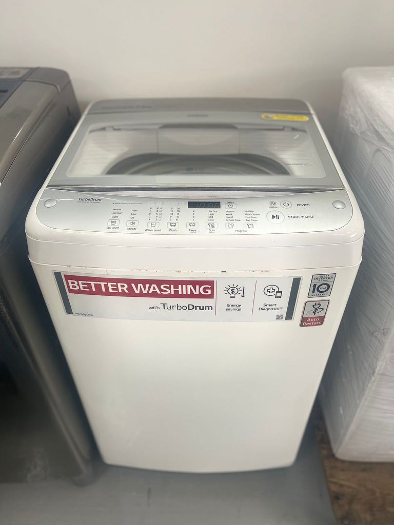 LG 9KG TOP LOAD T2109VSAW WASHING MACHINE CONDITION 8/10 $200 One month warranty Delivery add ...
