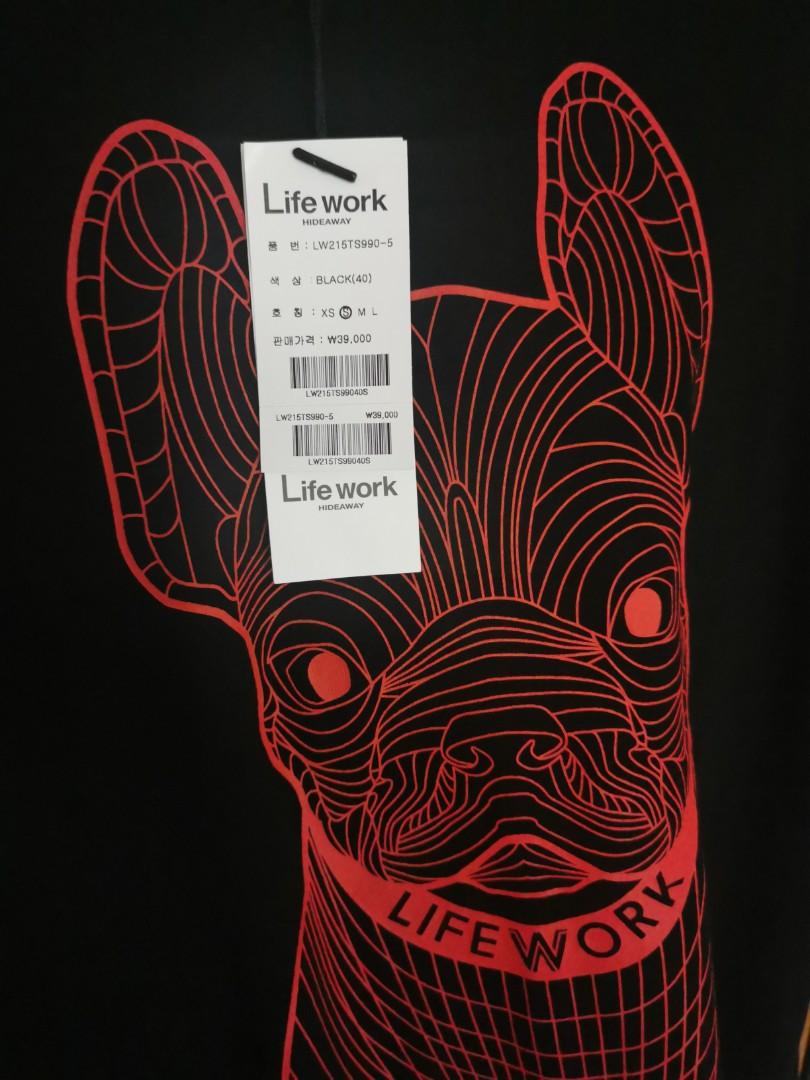 Lifeworks limited edition Red dog Tshirt, Women's Fashion, Tops, Shirts ...