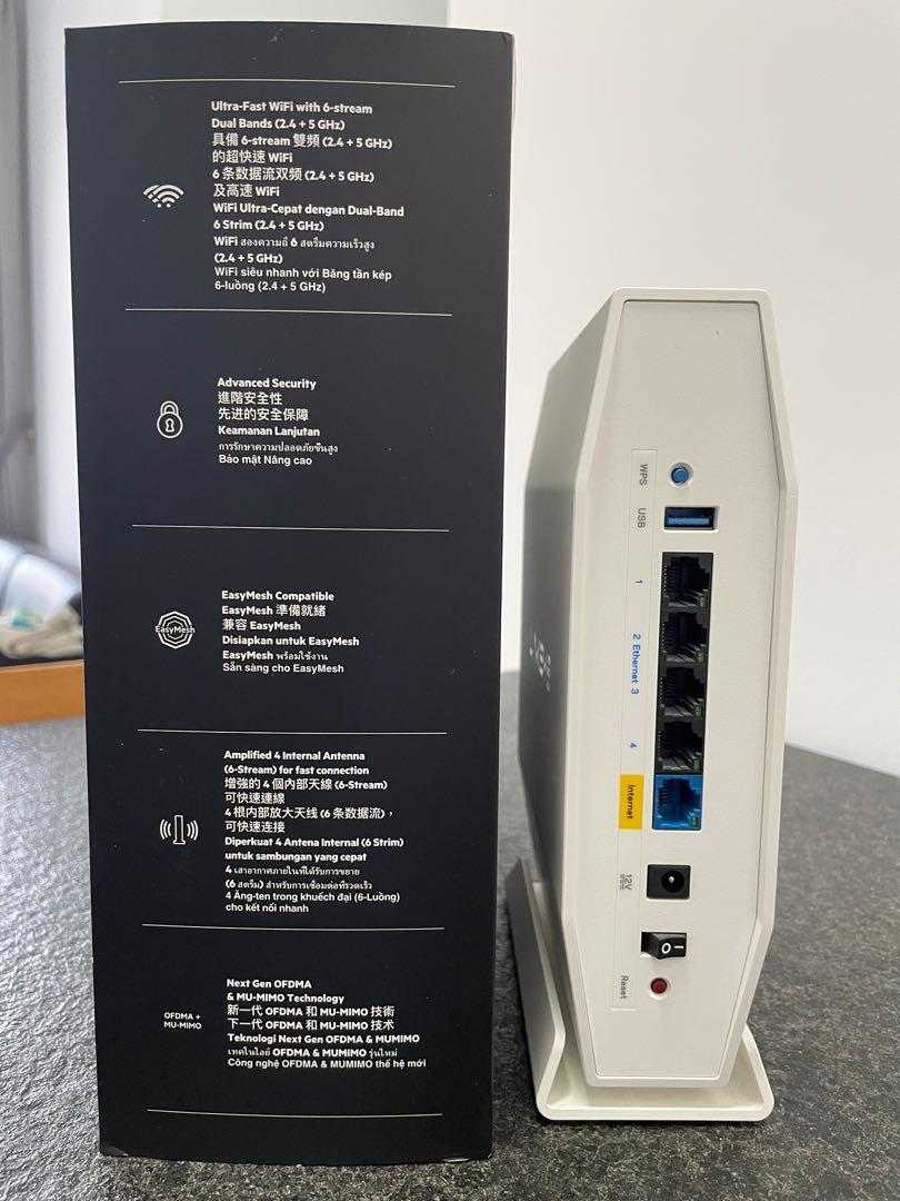 Linksys Wifi 6 Router Next Gen E9450 AX5400, Computers & Tech, Laptops ...