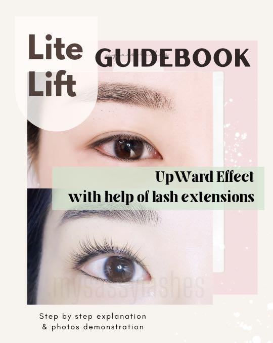 Lite Lift Upward Lash Extensions Guidebook, Beauty & Personal Care, Face, Makeup on Carousell