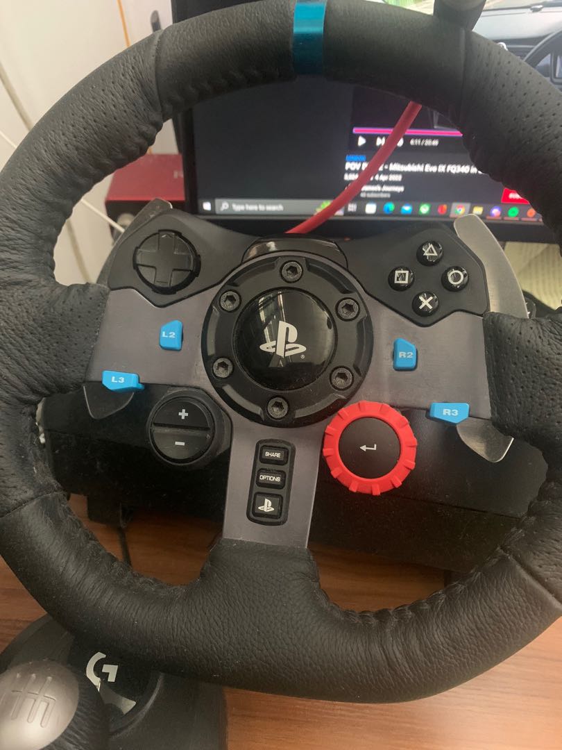 Logitech G29 Steering Console, Video Gaming, Video Game Consoles ...
