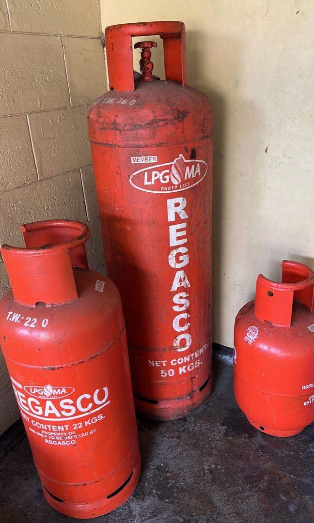 LPG Empty Tanks (Regasco) selling cheap!, Furniture & Home Living ...