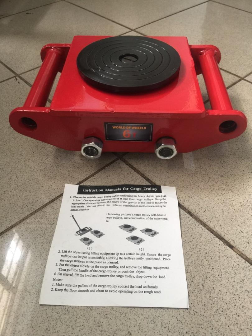 machine skid cargo trolley turntable, Commercial & Industrial ...