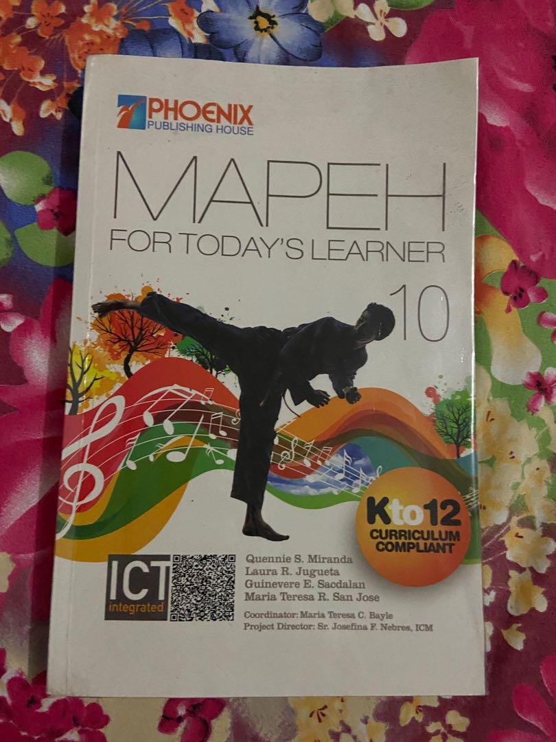 MAPEH for today's learner for Grade 10 (Phoenix), Hobbies & Toys, Books & Magazines, Textbooks ...