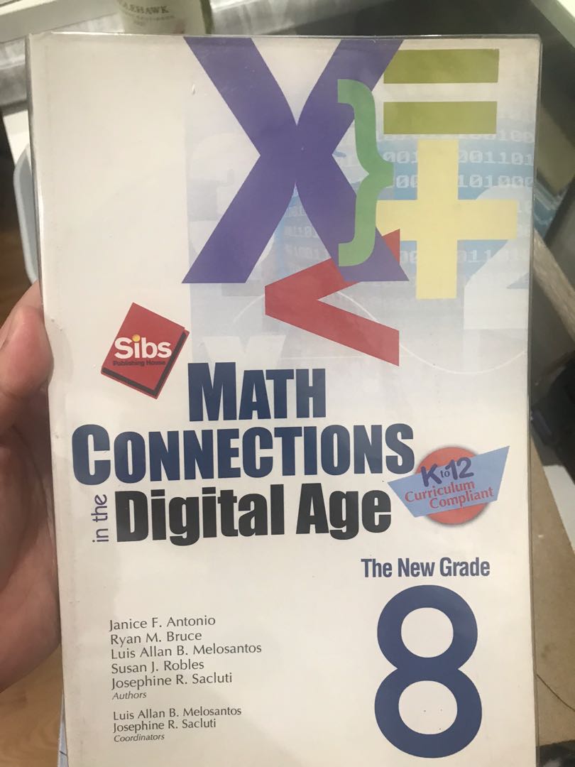 Math Connections in the Digital Age 8, Hobbies & Toys, Books & Magazines, Textbooks on Carousell