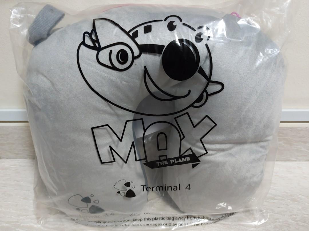 Max The Plane Plushie cum Reversible Neck Pillow, Hobbies & Toys, Toys ...