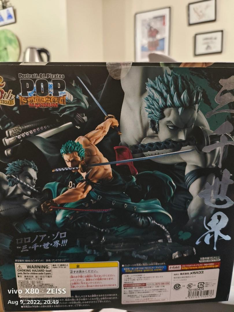 Megahouse pop Maximum Zoro custom painted haki arms mib, Hobbies & Toys ...