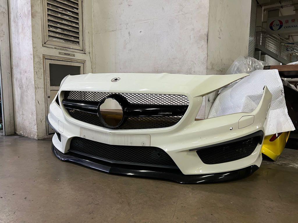 Mercedes CLA Front PFL BODYKIT W117 CLA45 Taiwan body kit comes with ...