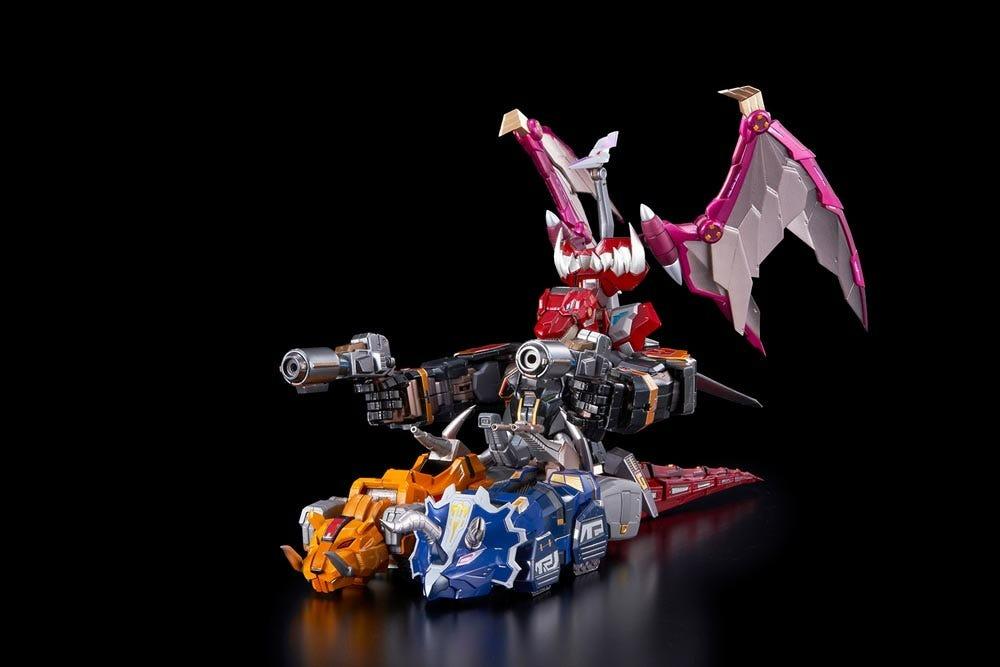 Mighty Morphin Power Rangers : Flame Toys Go! Kara Kuri Combine 01 ...