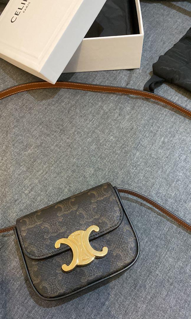 MINI TRIOMPHE IN TRIOMPHE CANVAS, Luxury, Bags & Wallets on Carousell