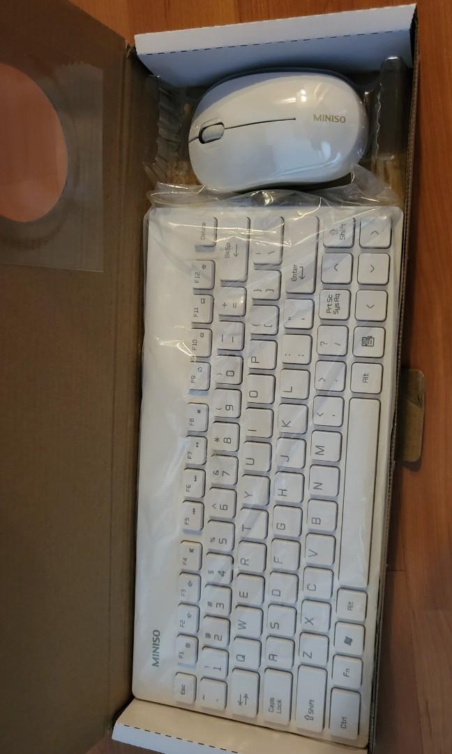 Miniso Wireless Mouse And Keyboard Set Computers And Tech Parts And Accessories Computer Keyboard