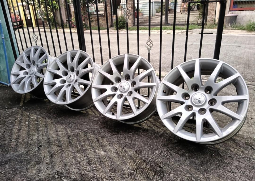 Montero Mags 17 inches 6holes fit hiace grandia commuter van foton ...