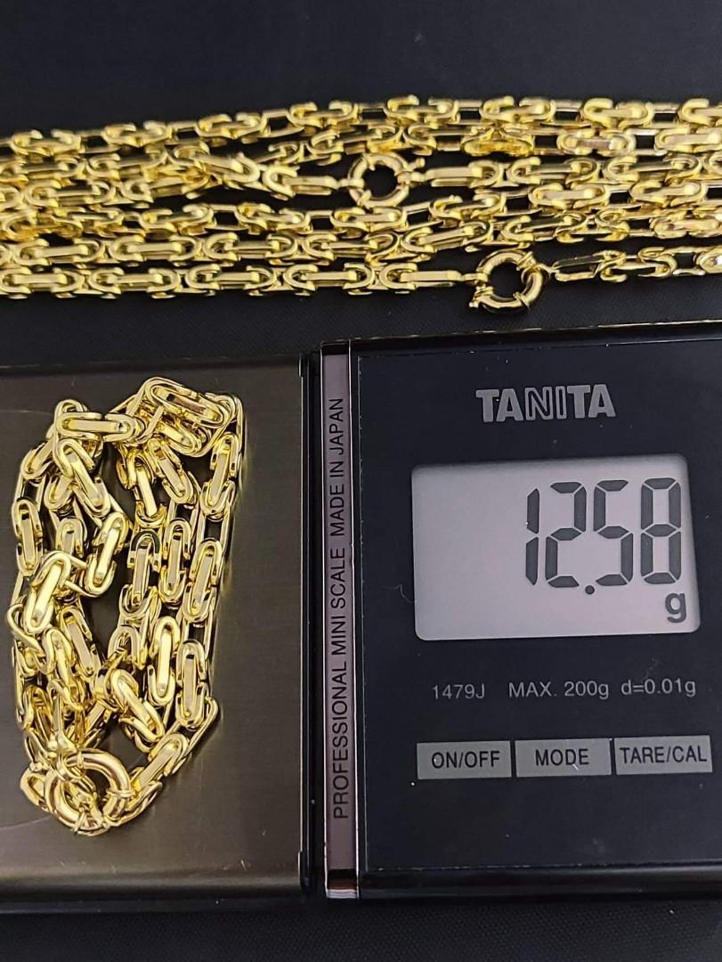 Moscow Bit Chain 18k saudi gold, Women's Fashion, Jewelry & Organizers ...