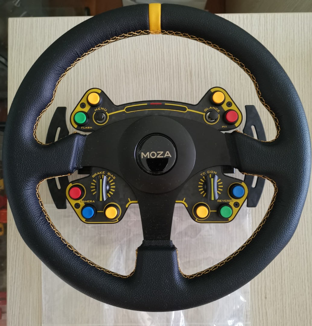 Moza Sim Racing RS Wheel, Video Gaming, Gaming Accessories, Controllers ...