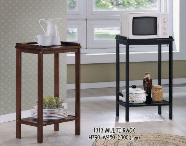Multi Rack / Side Table / Solid Wood Rack / Telefon table / Microwave ...