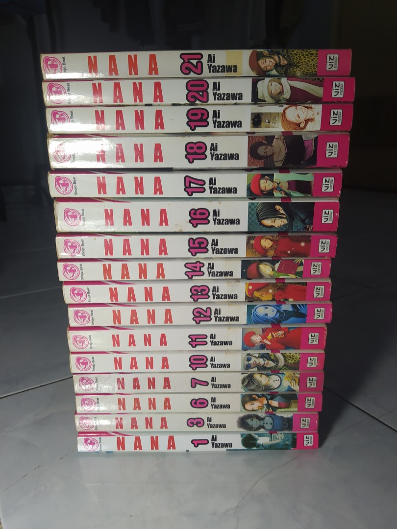 NANA manga lot volumes 1-8 - munimoro.gob.pe