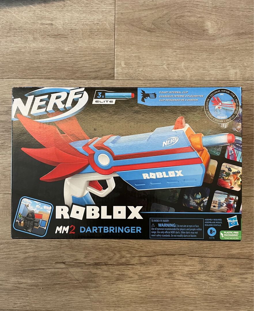 Nerf Roblox MM2 Dartbringer, Hobbies & Toys, Toys & Games on Carousell