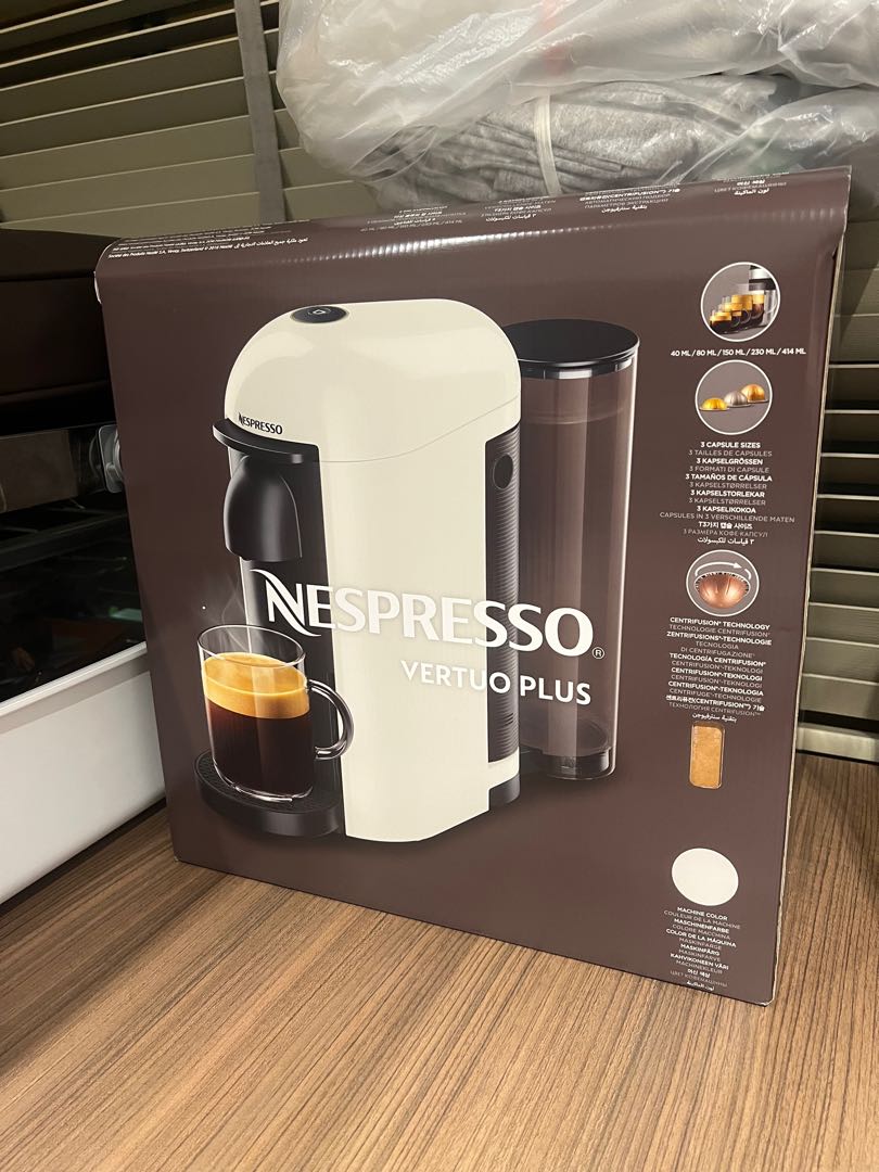 Nespresso Vertuo Plus, TV & Home Appliances, Kitchen Appliances, Coffee ...
